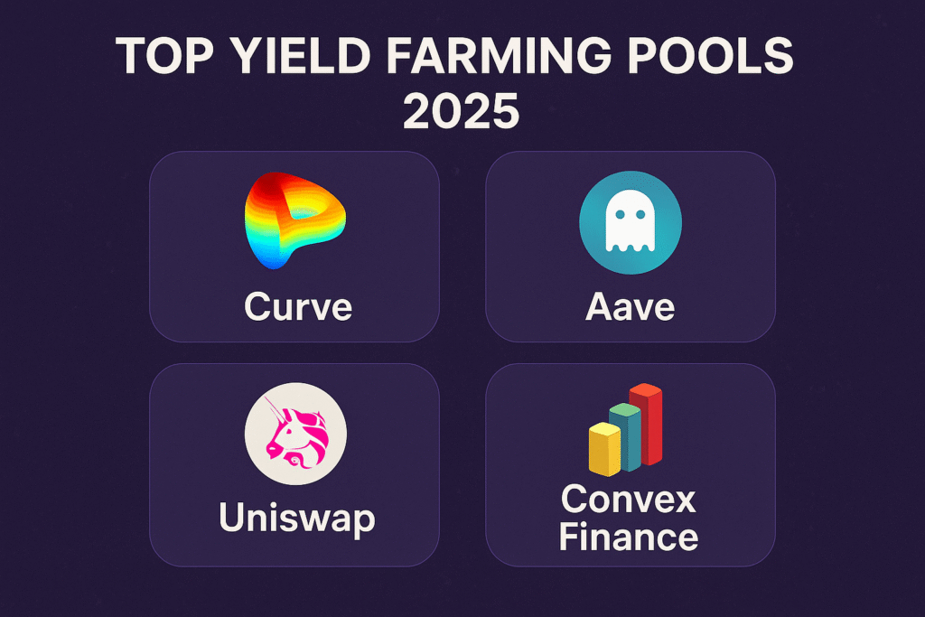 Top Yield Farming Pools 2025: Best High APY DeFi Platforms & Strategies