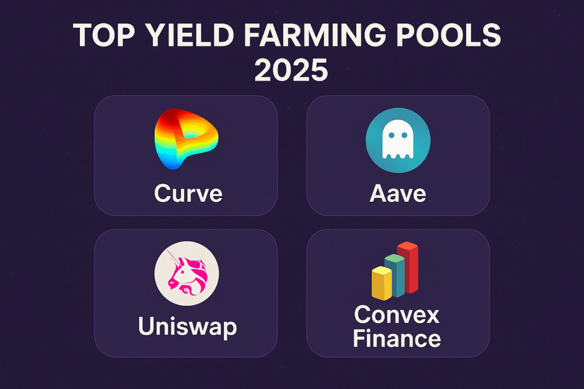 Top Yield Farming Pools 2025: Best High APY DeFi Platforms & Strategies